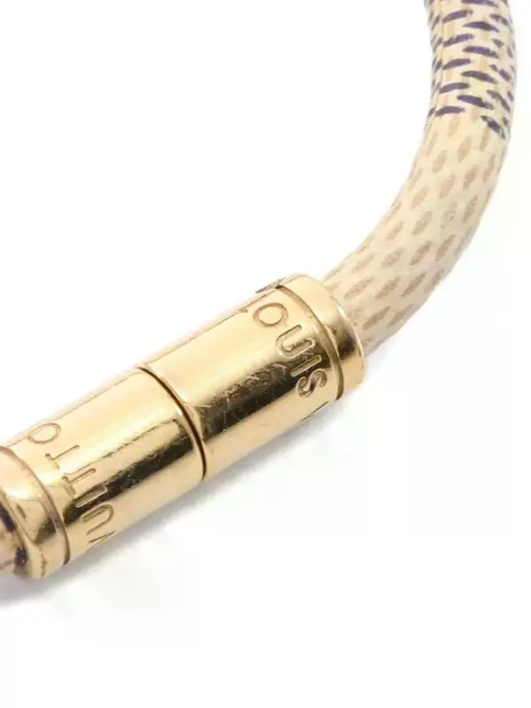 LOUIS VUITTON Keep It Damier Azur Bracelet - Neutrals