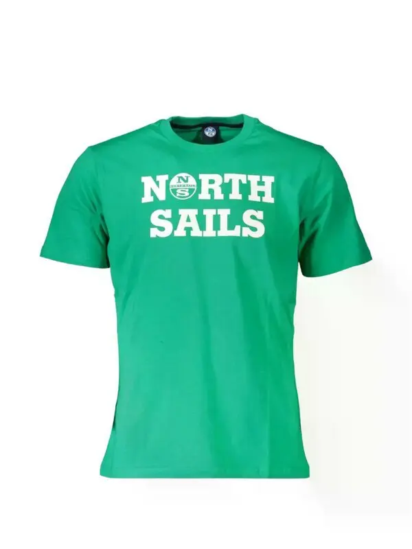 NORTH SAILS Logo-print Crew-neck T-shirt - Green