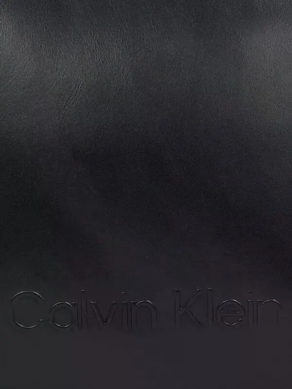 Calvin Klein Embossed Logo Tote Bag