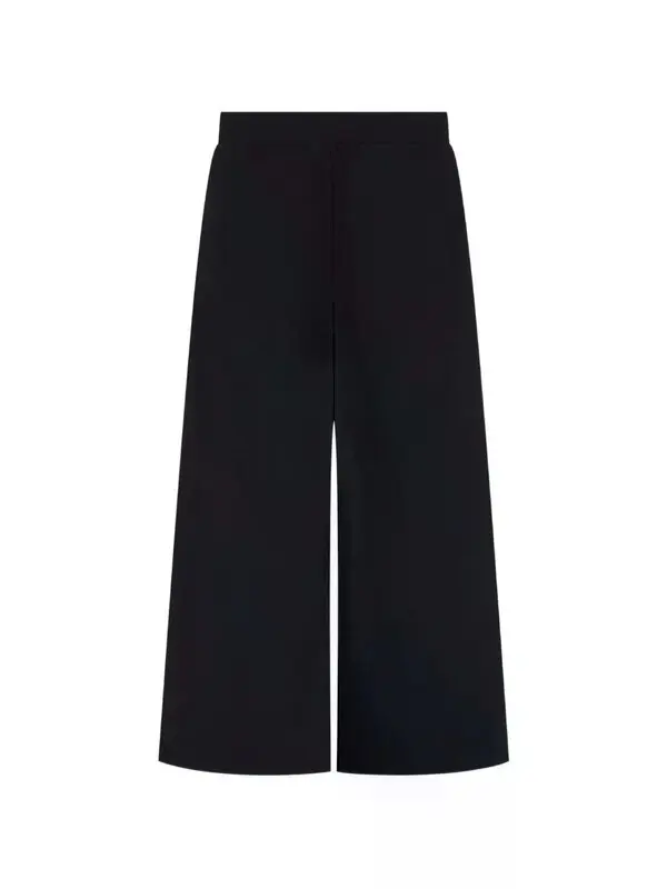 EA7 Wide-leg Logo Detail Trousers