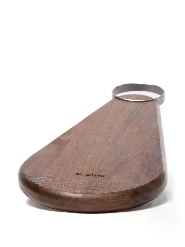 WOODSEA Pear-shaped Metal-ring Serving Board