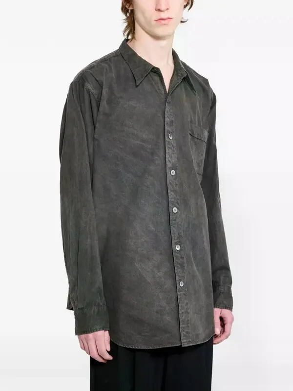 TAIGA TAKAHASHI Narrow-collar Shirt