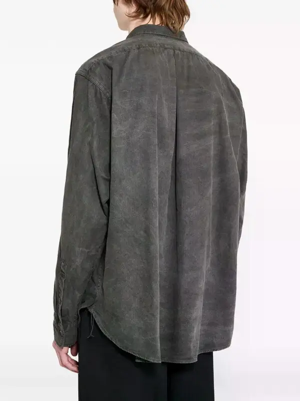 TAIGA TAKAHASHI Narrow-collar Shirt