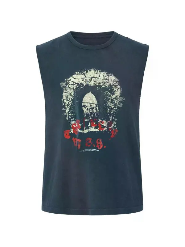 PALY Hollywood Sleeveless Distressed T-shirt