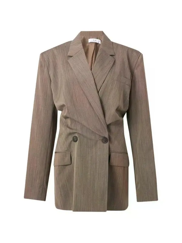 IRO PARIS Sunrise Double-breasted Blazer - Brown