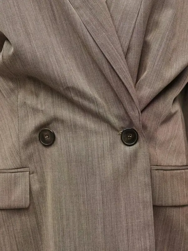 IRO PARIS Sunrise Double-breasted Blazer - Brown