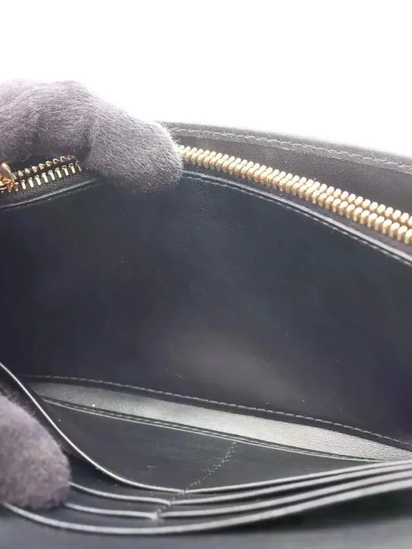 Prada 2010s Velluto Ricamo Bi-fold Wallet