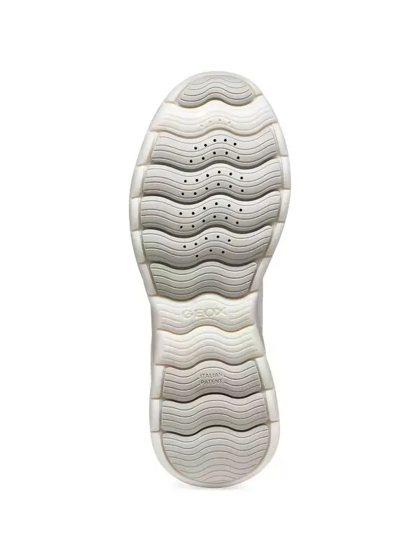 Geox Panelled Mesh Sneakers - White