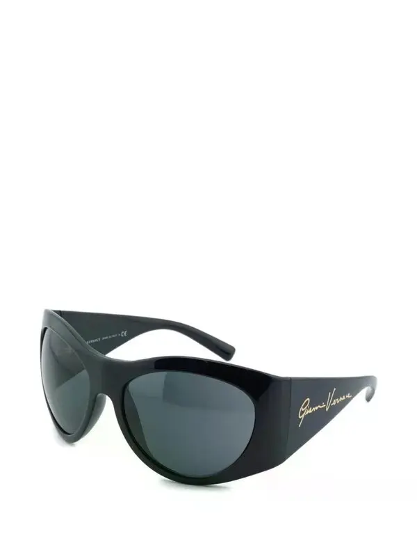Versace Medusa Oval-frame Sunglasses