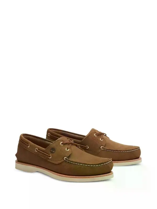 Timberland Hand-stitched Loafers - Brown