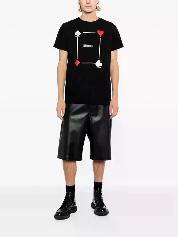 LES HOMMES Printed T-shirt