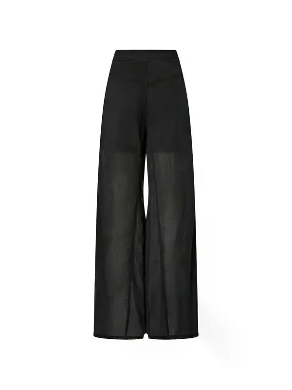 Pinko Lightweight Trousers With Laces And Texan Details