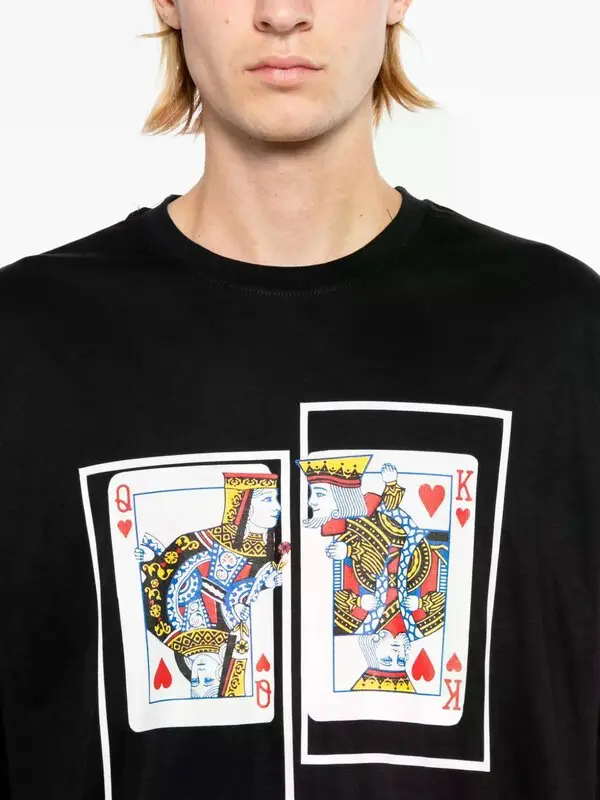 LES HOMMES Printed T-shirt
