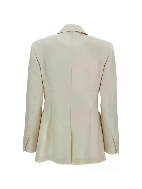 Max Mara Single-breasted Linen Blazer