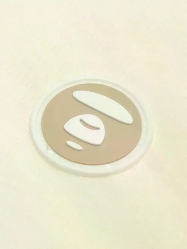 AAPE BY *A BATHING APE Moonface Logo Sweatshirt - Neutrals