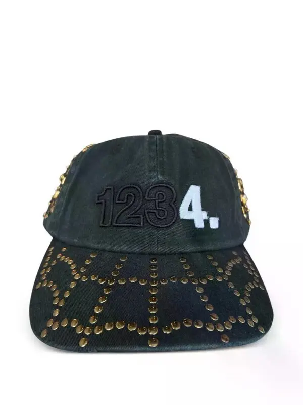 BLDG4 Westminster Abbey Embellished Baseball Cap - Black