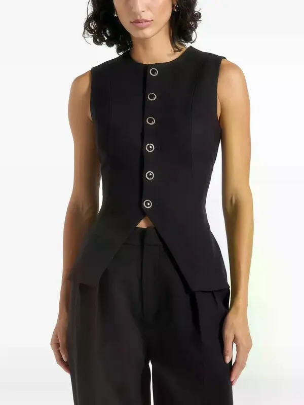 Manière De Voir Maniere De Voir Maisie Buttoned Vest