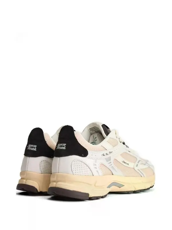 THE MERCER BRAND The Re-run Panelled Sneakers - White