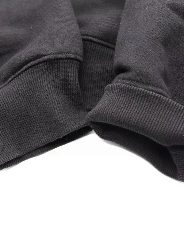 Dior 2000s Cd Logo Embroidered Hoodie - Black