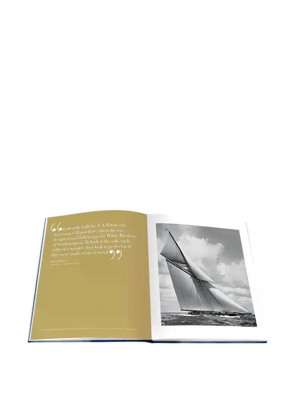Assouline Beken Of Cowes: The Art Of Sailing Book - Blue