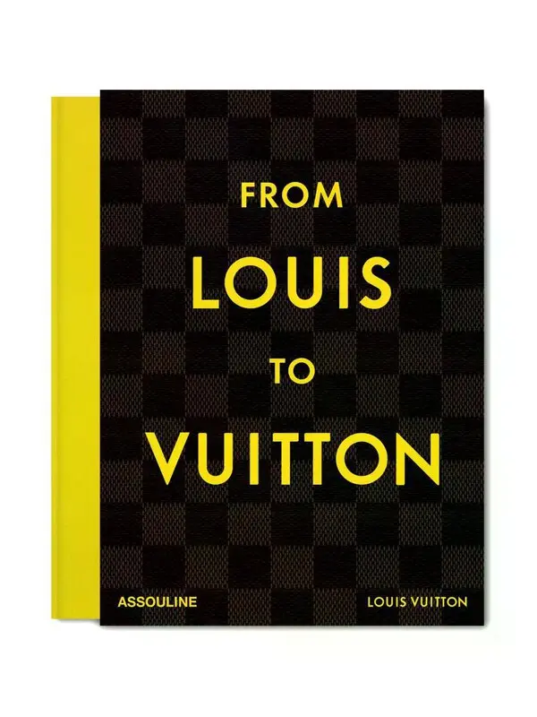 Assouline From Louis To Vuitton Book - Brown