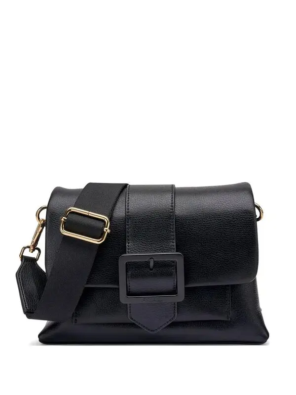 FRAU Buckle-detail Pebbled Tote Bag