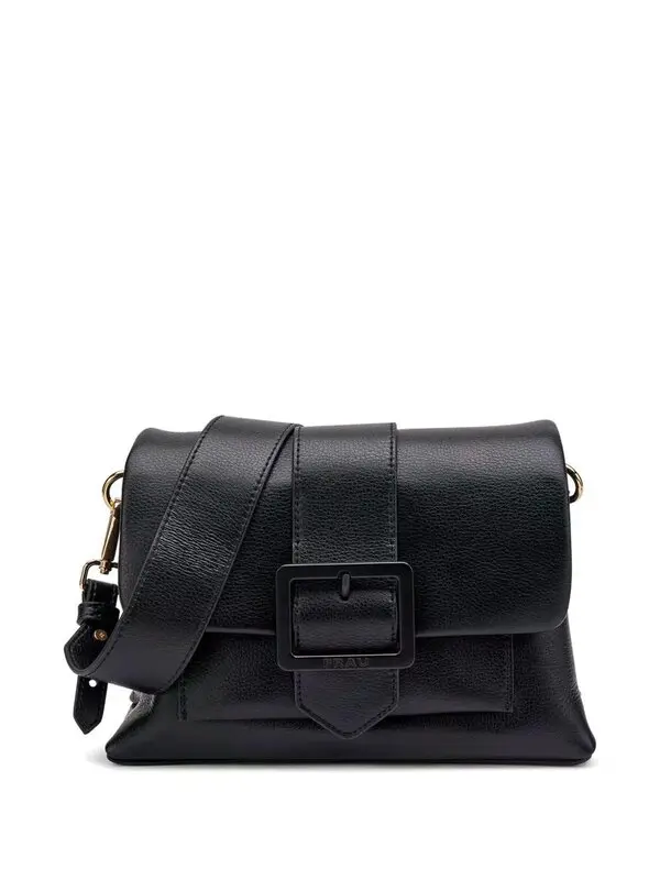 FRAU Buckle-detail Pebbled Tote Bag