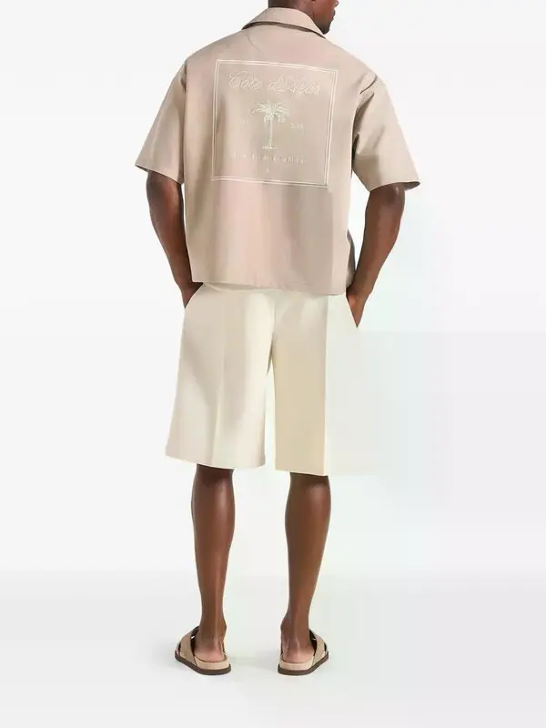 Manière De Voir Alexis Cote D'azur Boxy Shirt - Neutrals