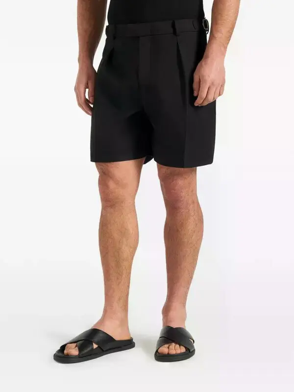 Manière De Voir Maniere De Voir Tailored Pleated Shorts