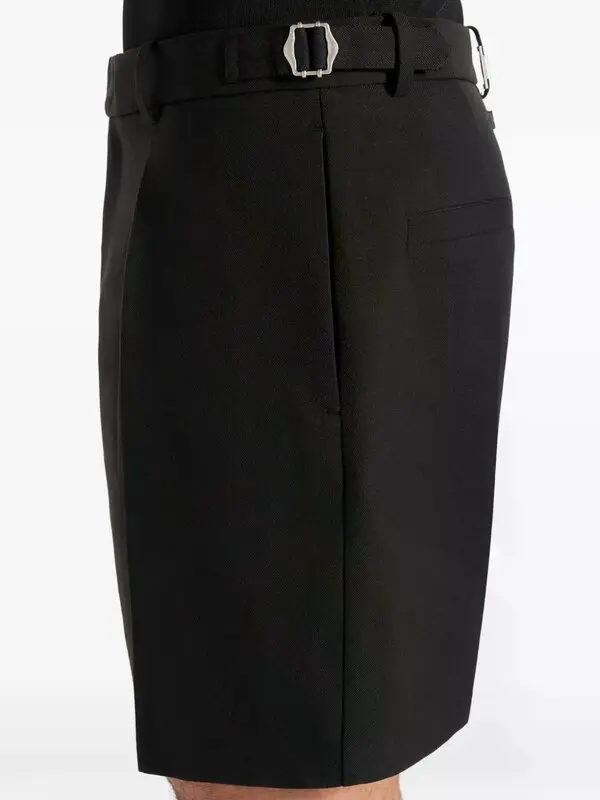 Manière De Voir Maniere De Voir Tailored Pleated Shorts