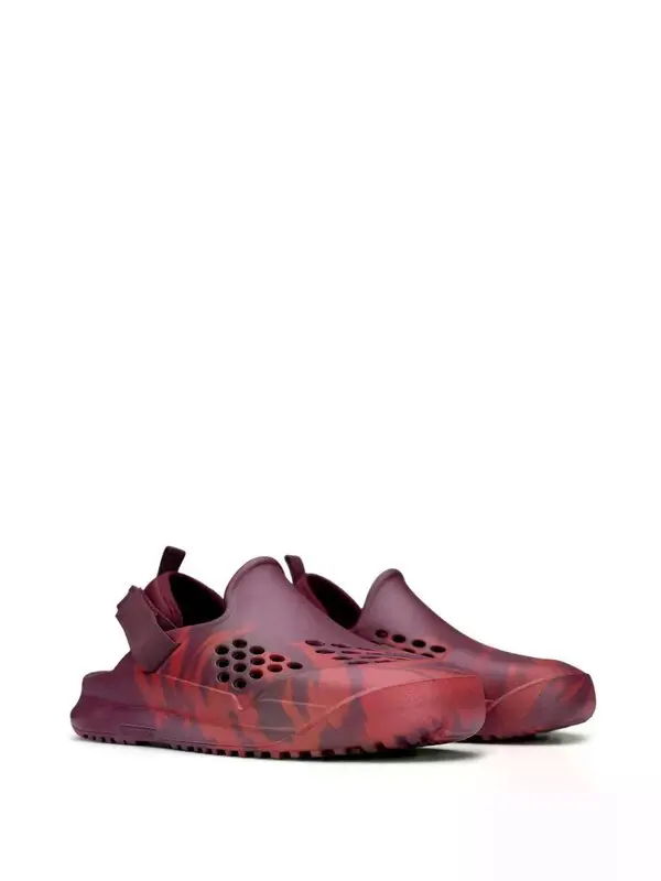 CLEARWEATHER Switchback Perforated Sneakers - Red