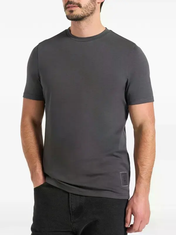 Manière De Voir Ts003 Fitted Luxe T-shirt - Grey