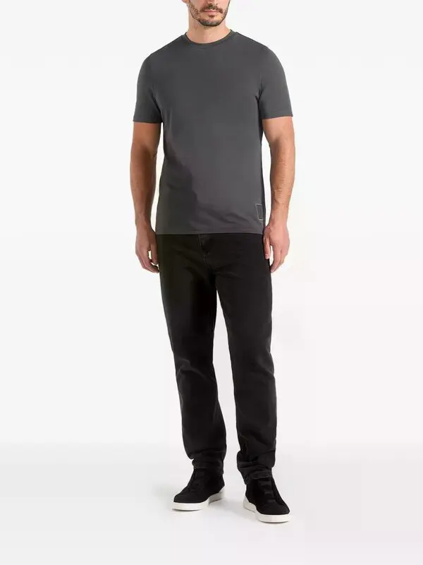 Manière De Voir Ts003 Fitted Luxe T-shirt - Grey