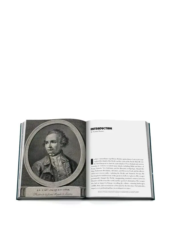 Assouline Pacific Islands: James Cook Voyages Book - Blue