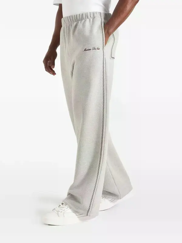 Manière De Voir Whipstitch Regular Joggers - Grey
