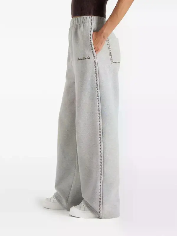Manière De Voir Whipstitch Regular Joggers - Grey