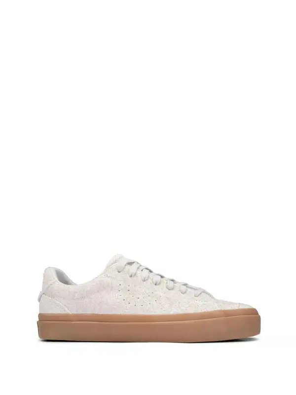 CLEARWEATHER Suede Perforated Sneakers - Neutrals