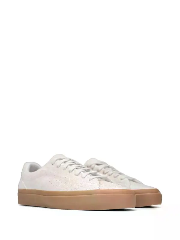 CLEARWEATHER Suede Perforated Sneakers - Neutrals