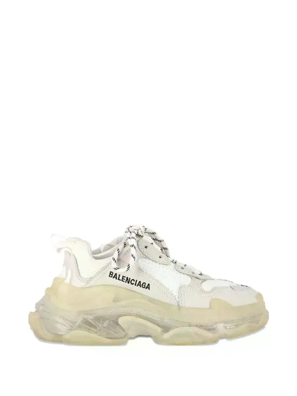 Balenciaga Triple S Clear Sole Sneakers - Neutrals
