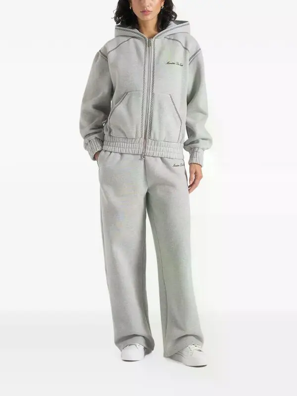 Manière De Voir Zip-up Hoodie - Grey