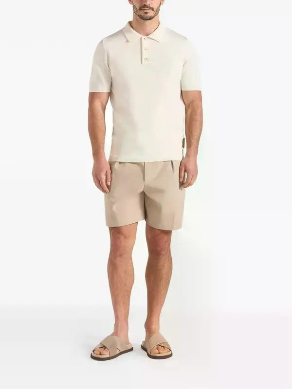 Manière De Voir Manier De Voir Marin Tailored Pleated Shorts