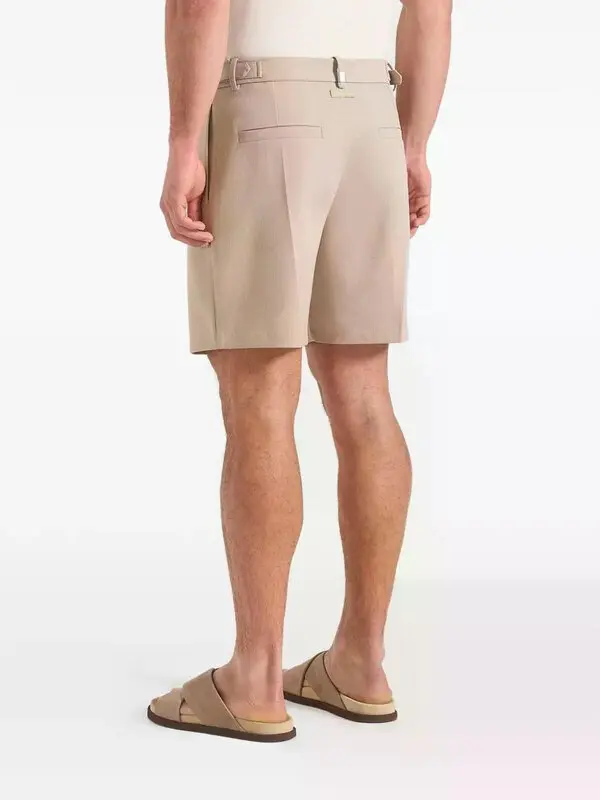 Manière De Voir Manier De Voir Marin Tailored Pleated Shorts
