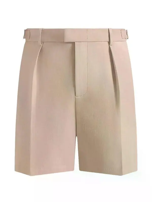 Manière De Voir Tailored Pleated Shorts