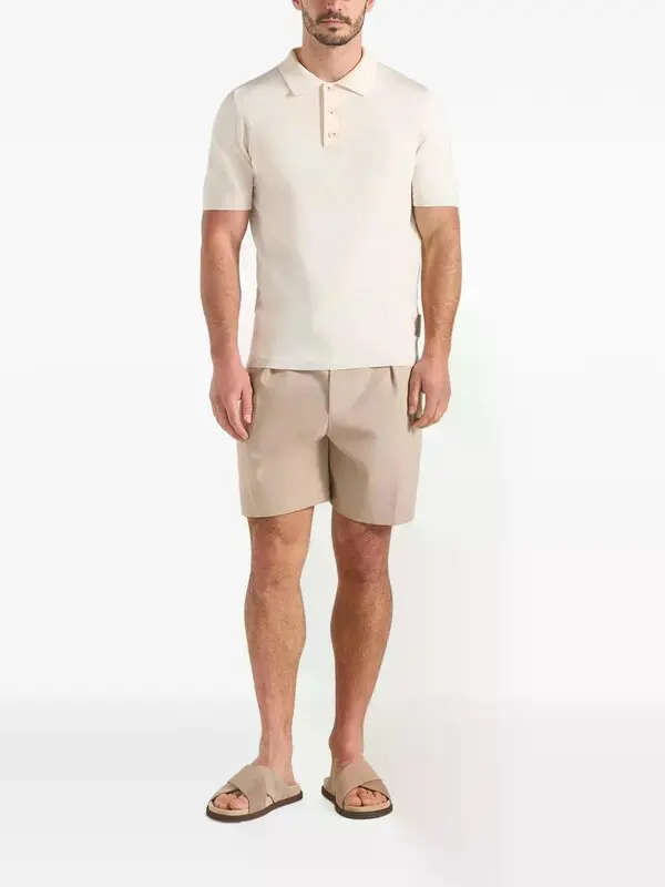 Manière De Voir Tailored Pleated Shorts