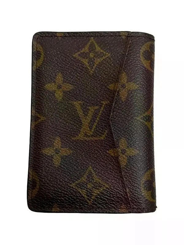 LOUIS VUITTON Monogram Pocket Organizer Wallet - Brown