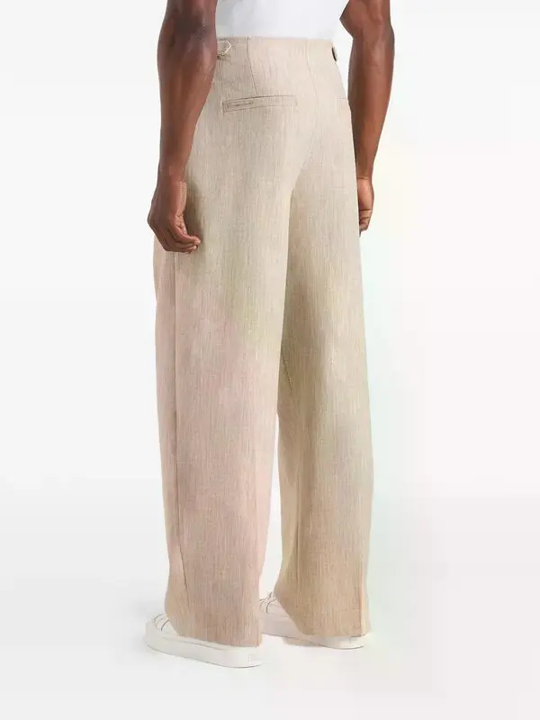 Manière De Voir Maniere De Voir Box Pleat Wide Leg Trousers