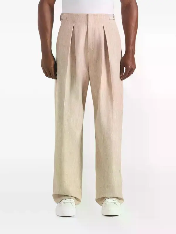 Manière De Voir Lior Box Pleat Wide-leg Trousers