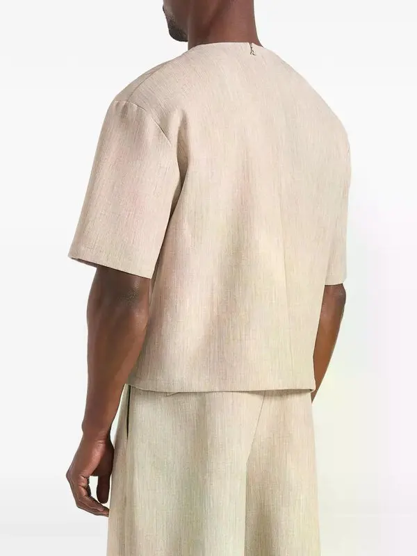 Manière De Voir Leon Round-neck T-shirt - Neutrals