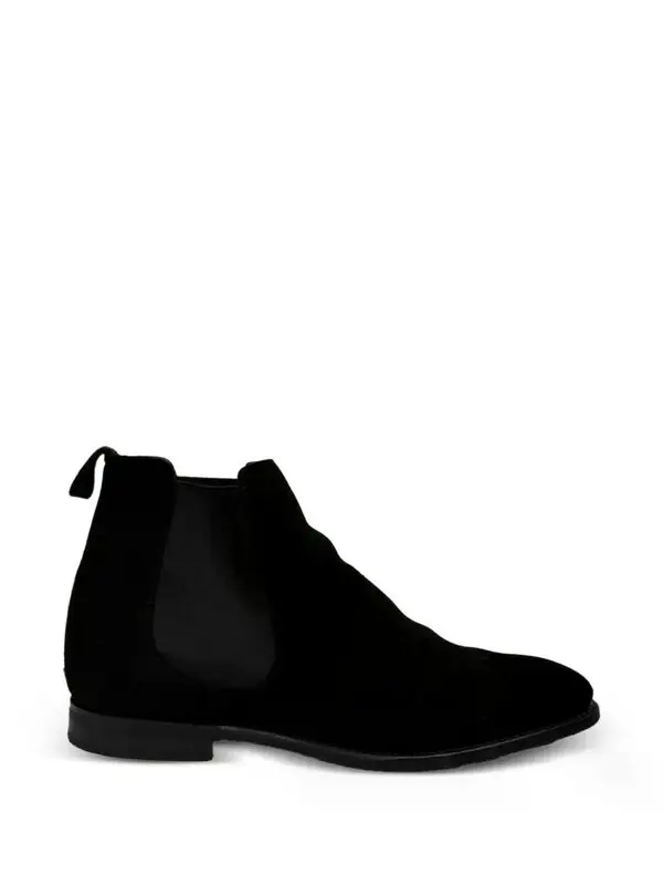 Church's Suede Chelsea Ankle Boots - Black
