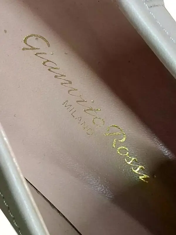 GIANVITO ROSSI Leather Platform Loafers